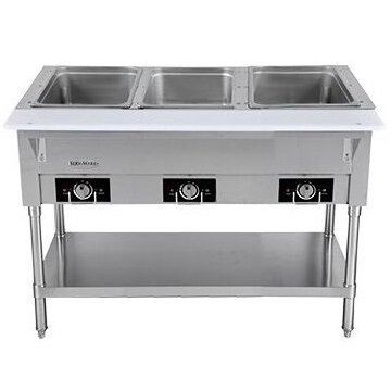 3-Well Electric Steam Table | Economy Restaurant Supply Co