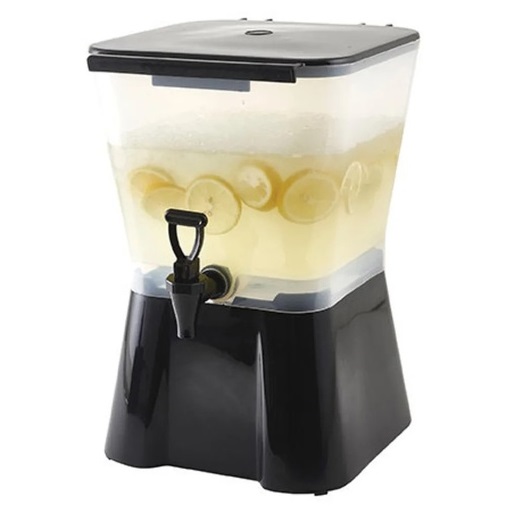 3 Gallons Square Dispenser, Plastic | Economy Restaurant Supply Co