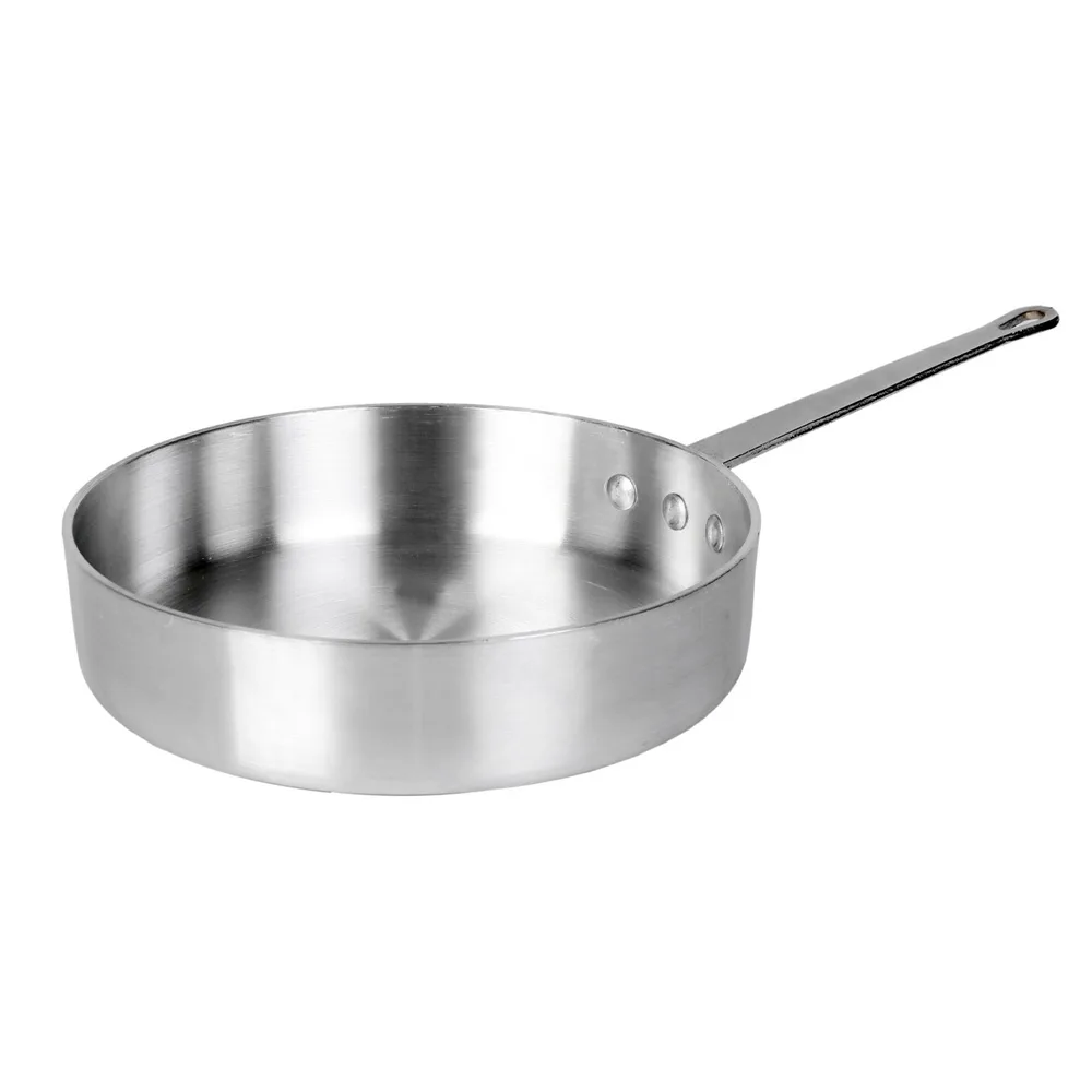 Sauté Pan, 3 QT, Aluminum, NSF | Economy Restaurant Supply Co
